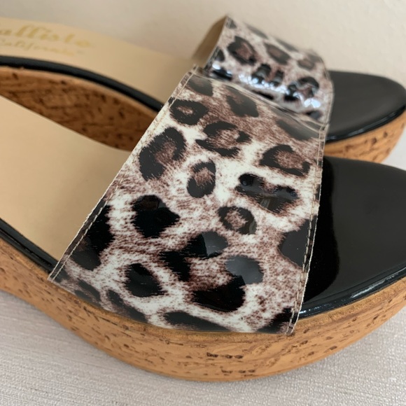 Callisto | Shoes | New Callisto Of California Cheetah Print Wedge ...